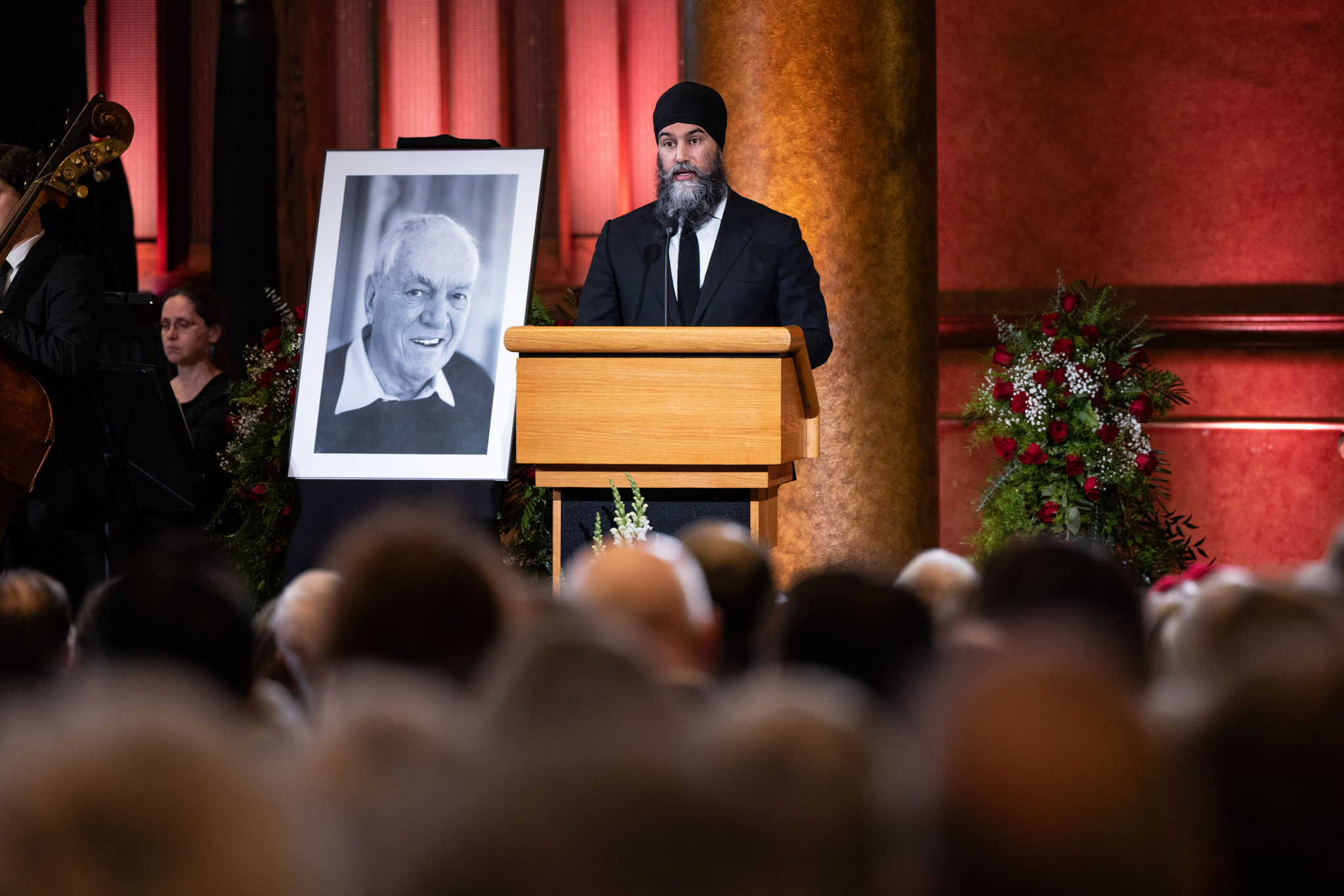 Ed Broadbent State Funeral - Jagmeet Singh - Broadbent Institute
