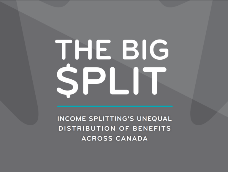 The Big Split - Broadbent Institute